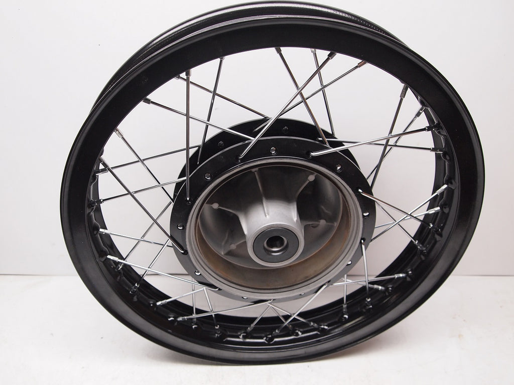 77 Yamaha XS650 D Front & Rear wheel Rims Cafe Bobber Wheels New Spoke ...